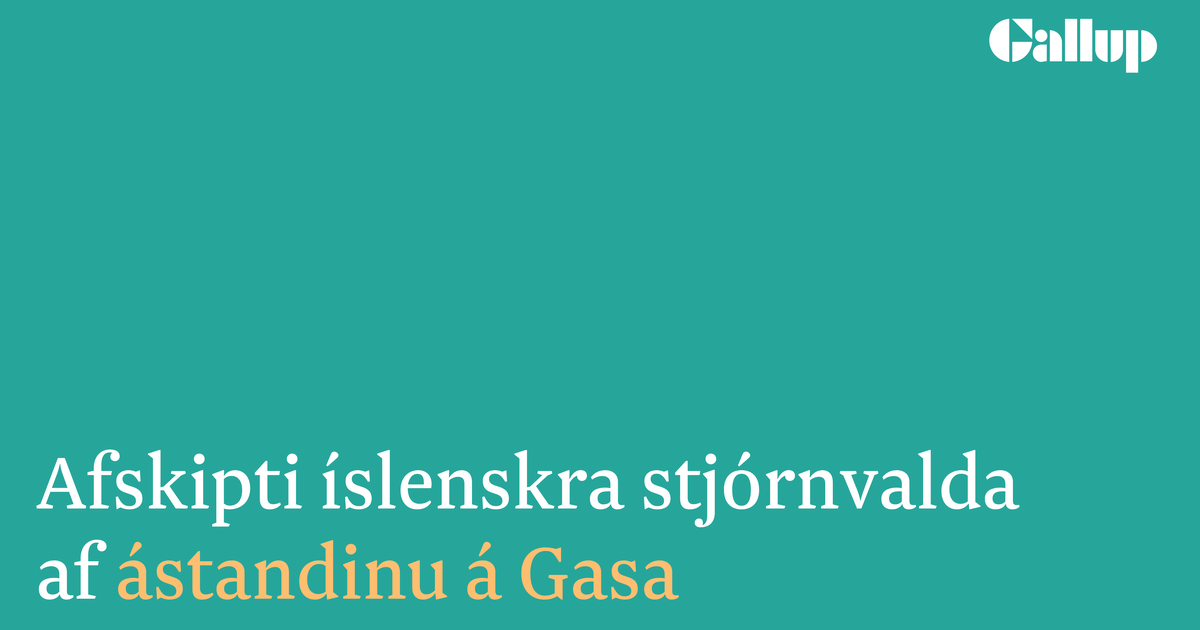 Gaza — Gallup